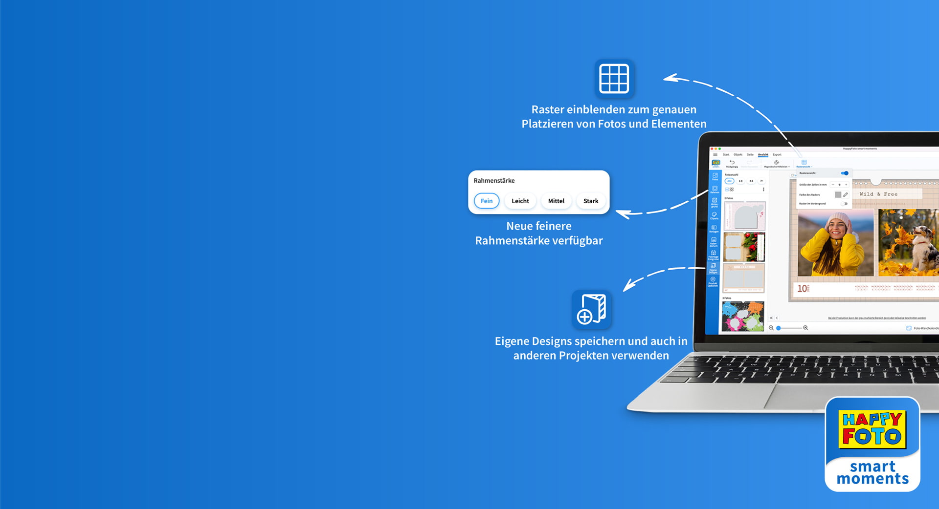 Fotos online bestellen & ausarbeiten | Fotoausarbeitung von HappyFoto