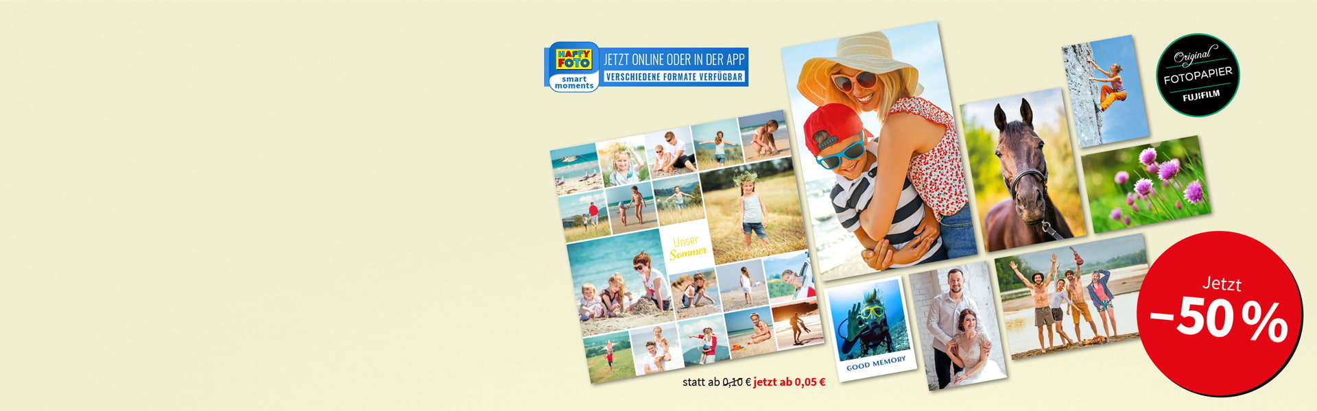 Fotos online bestellen & ausarbeiten | Fotoausarbeitung von HappyFoto